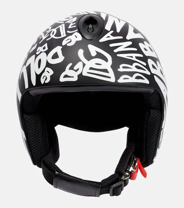 Dolce & Gabbana Logo-print Ski Helmet - Multicoloured