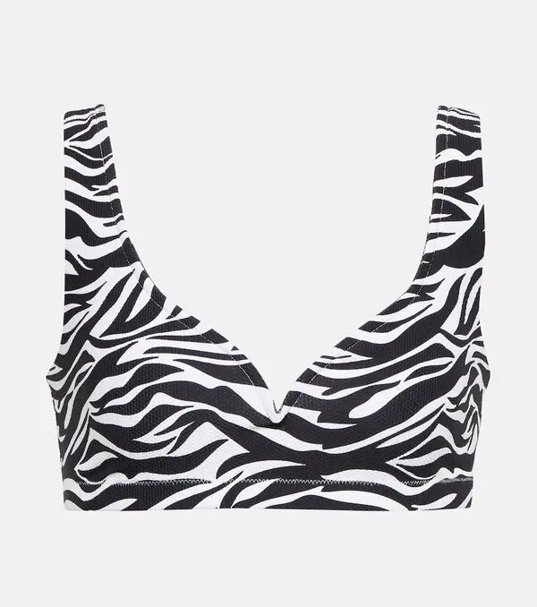 ALEXANDRA MIRO Kamala Bikini Top - Black