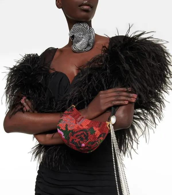 Magda Butrym Beaded Clutch