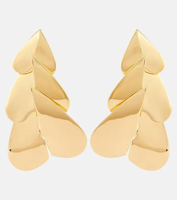 Alaïa Le Cour Earrings - Gold