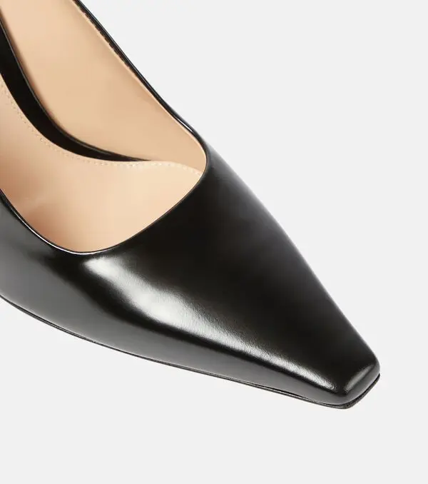 GIANVITO ROSSI Leather Pumps - Black