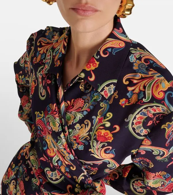Etro Paisley Shirt Dress
