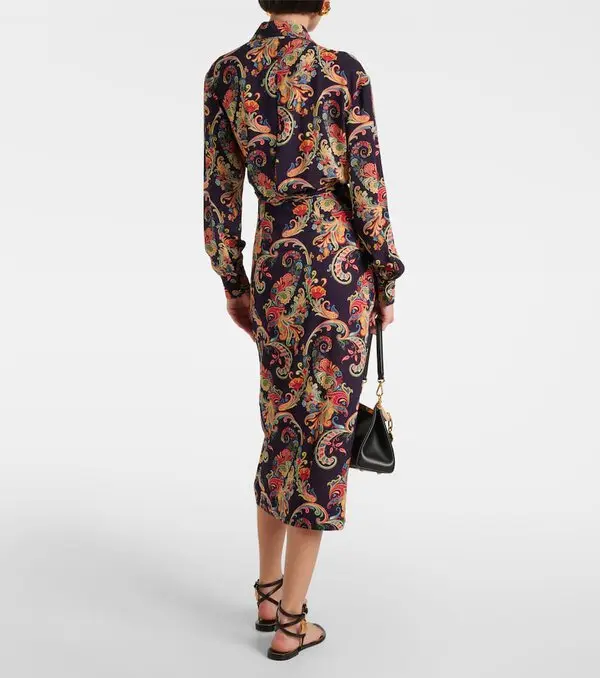 Etro Paisley Shirt Dress