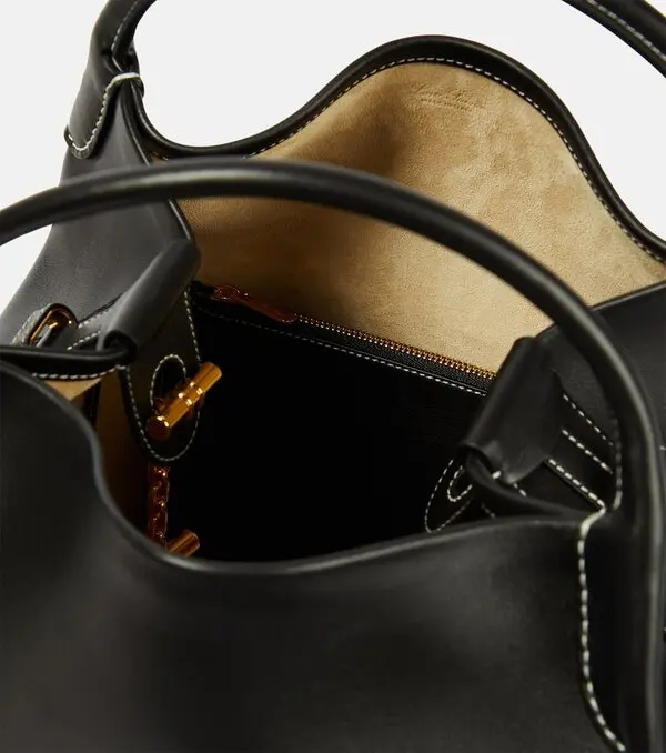 Loro Piana Bale Large Tote - Black