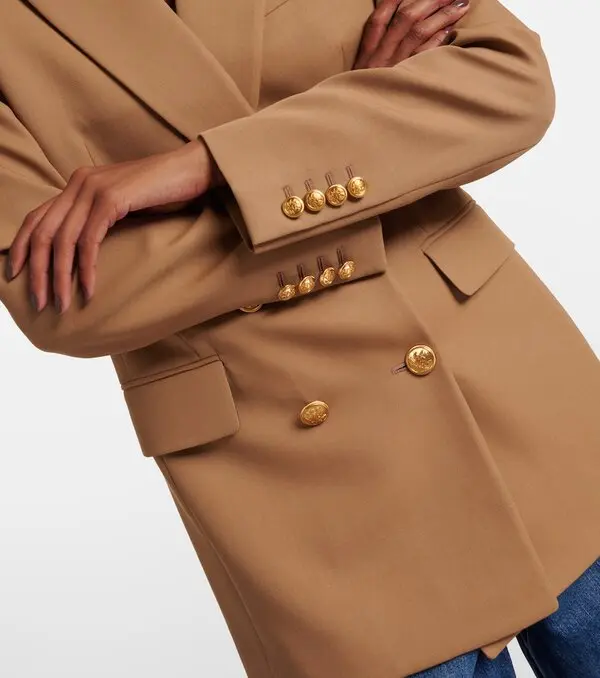 Chloé Wool Grain De Poudre Blazer