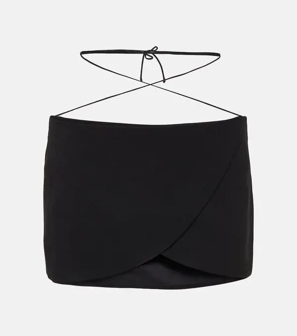 MONOT Wrap Miniskirt