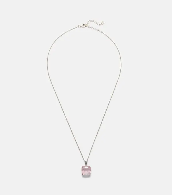 Mateo 14kt Yellow Necklace With Topaz And Diamonds - Gold