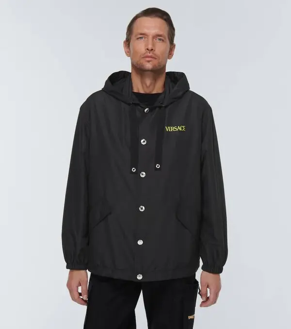 Versace La Maschere Printed Jacket