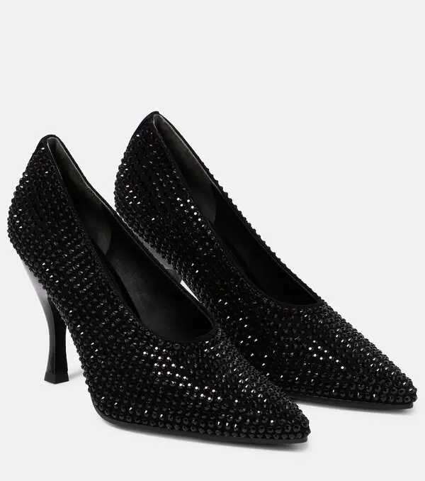 Tory Burch Crystal-embellished Pumps