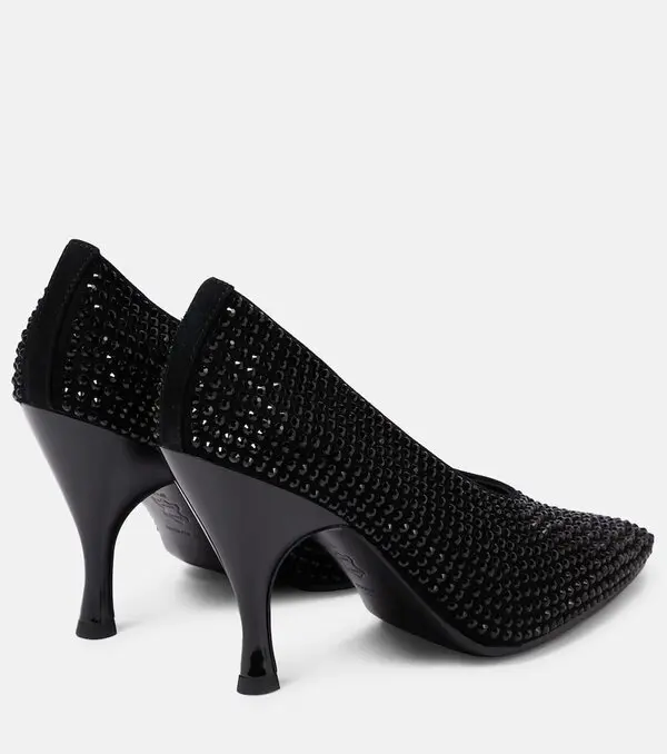 Tory Burch Crystal-embellished Pumps