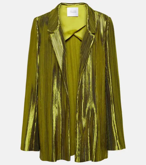 Galvan Nuage Pleated Blazer