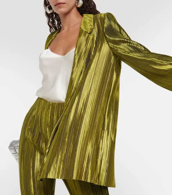 Galvan Nuage Pleated Blazer