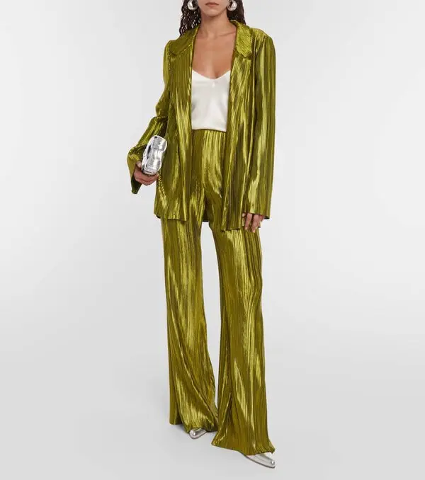 Galvan Nuage Pleated Blazer