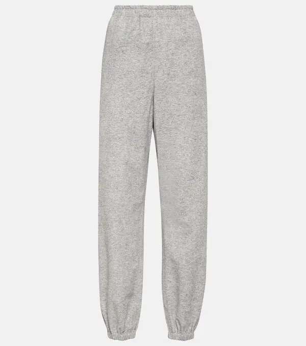 Bottega Veneta Trompe L'oeil Leather Sweatpants