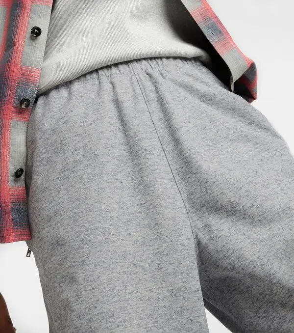 Bottega Veneta Trompe L'oeil Leather Sweatpants