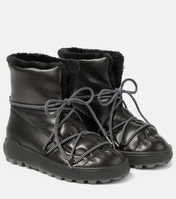Bogner Chamonix Leather Ankle Boots