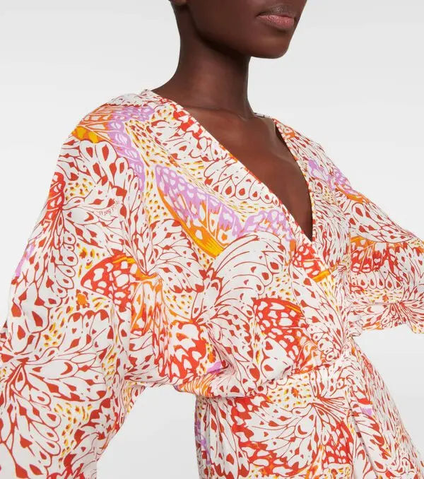 Poupette St Barth Ilona Printed Maxi Dress