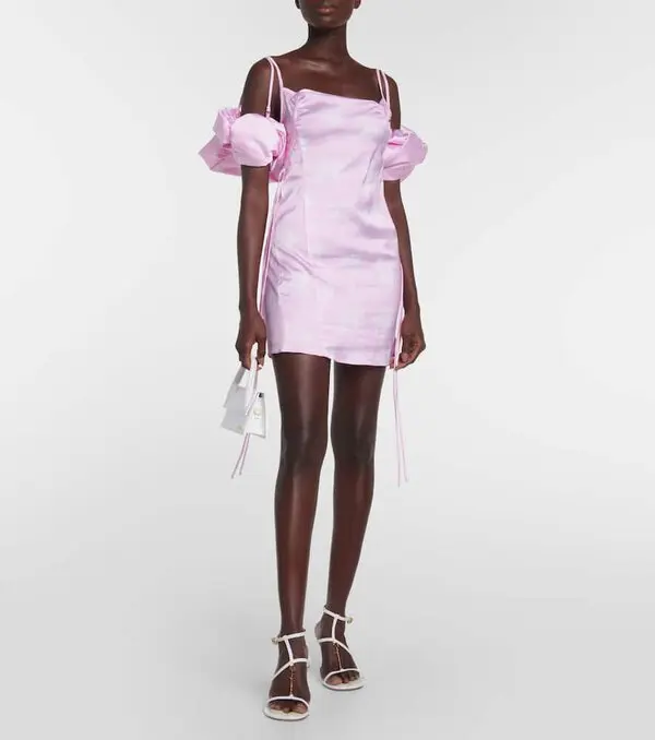 Jacquemus La Mini Robe Chouchou Minidress - Pink