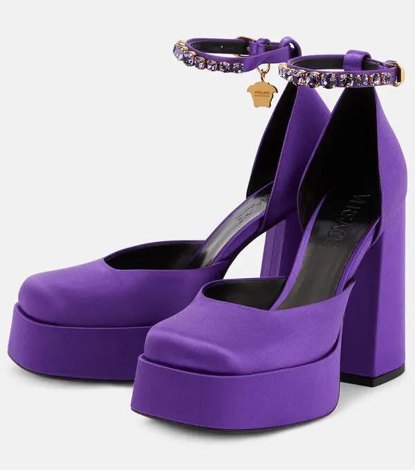 Versace Medusa Aevitas Platform Pumps