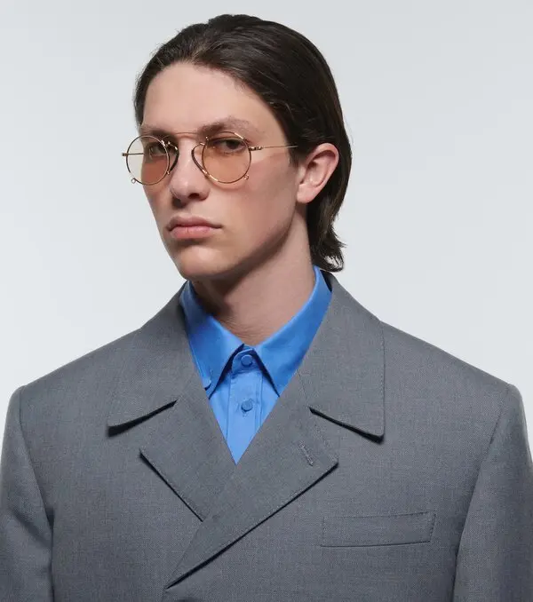 Gucci X Harry Styles Ha Ha Ha Round Frame Sunglasses