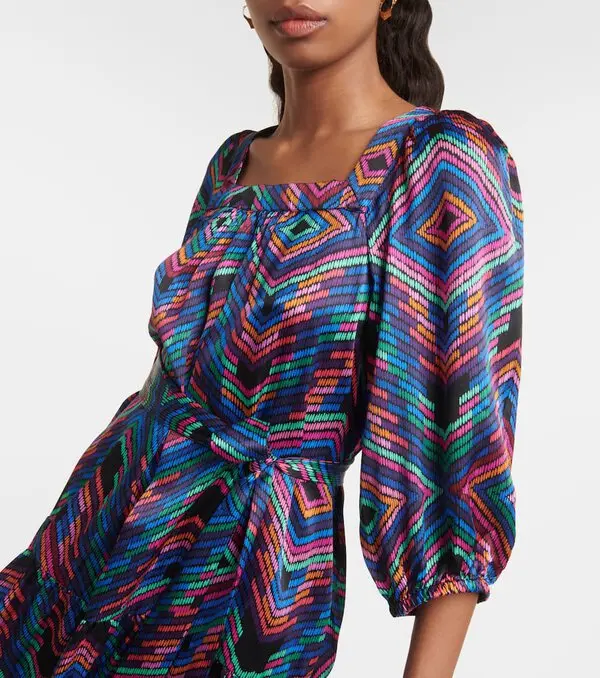 ERES Nightclub Printed Minidress