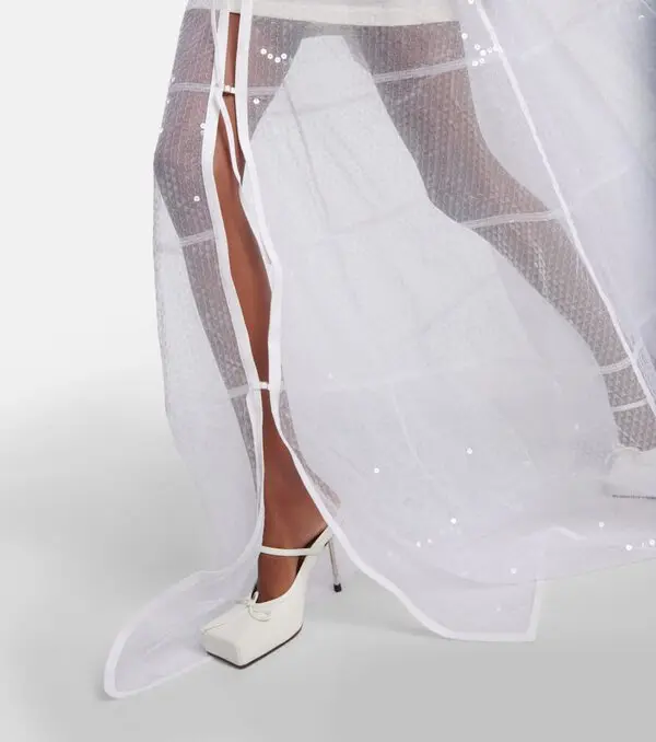 Jacquemus La Robe Dentelle" Embellished Gown