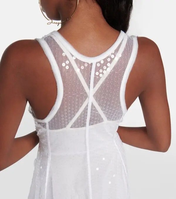 Jacquemus La Robe Dentelle" Embellished Gown