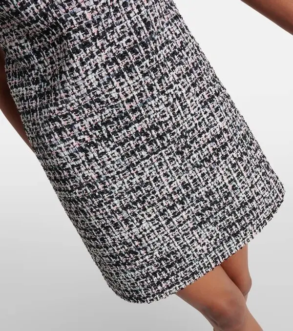 SELF-PORTRAIT Embellished Boucle Minidress