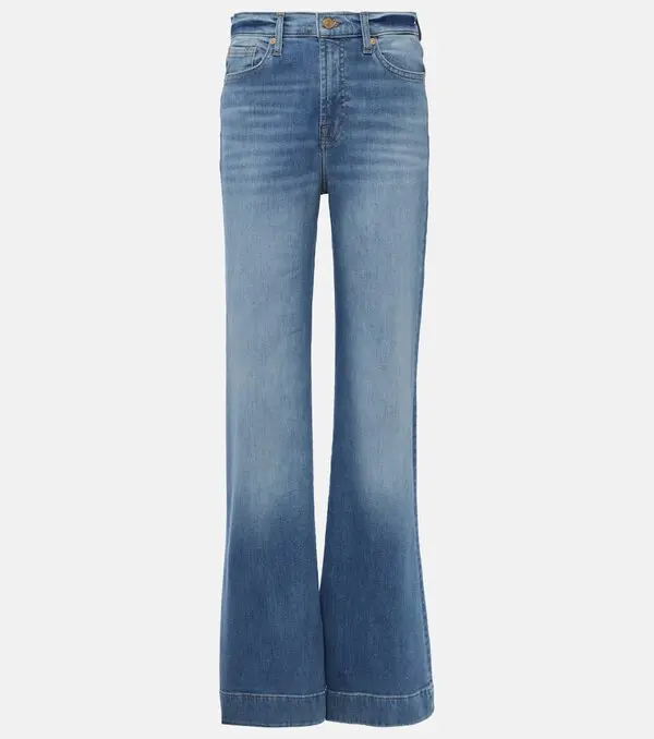 7 For All Mankind Modern Dojo High-rise Flared Jeans