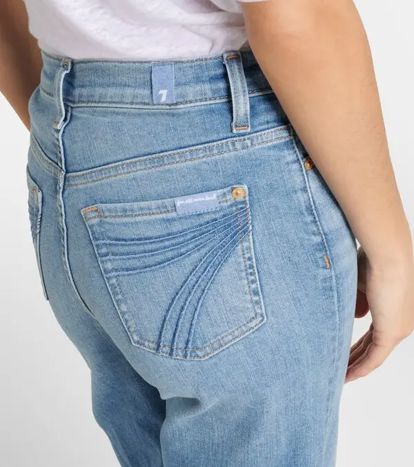 7 For All Mankind Modern Dojo High-rise Flared Jeans