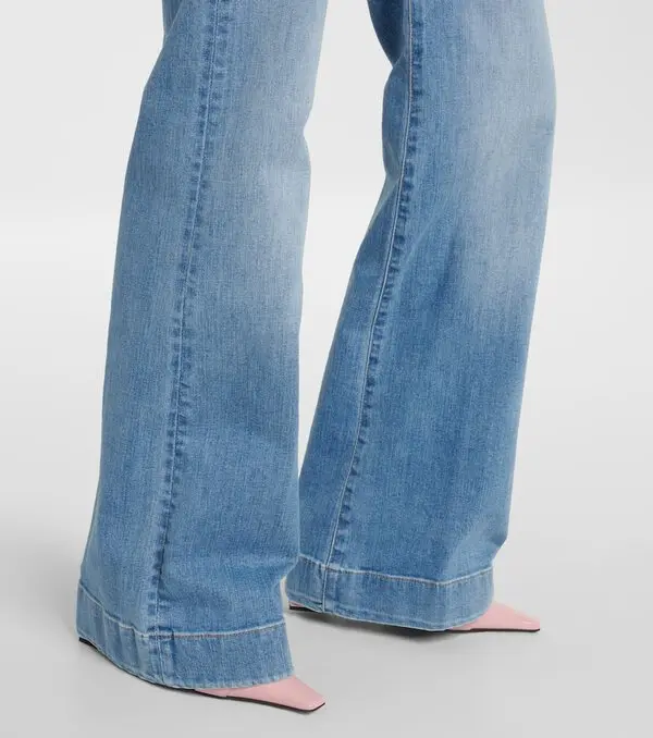7 For All Mankind Modern Dojo High-rise Flared Jeans