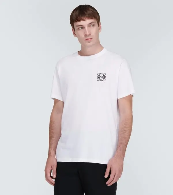 Loewe Anagram Cotton Jersey T-shirt