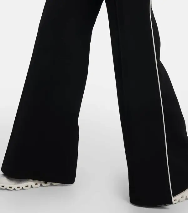 Tory Burch Crepe Flared Trousers