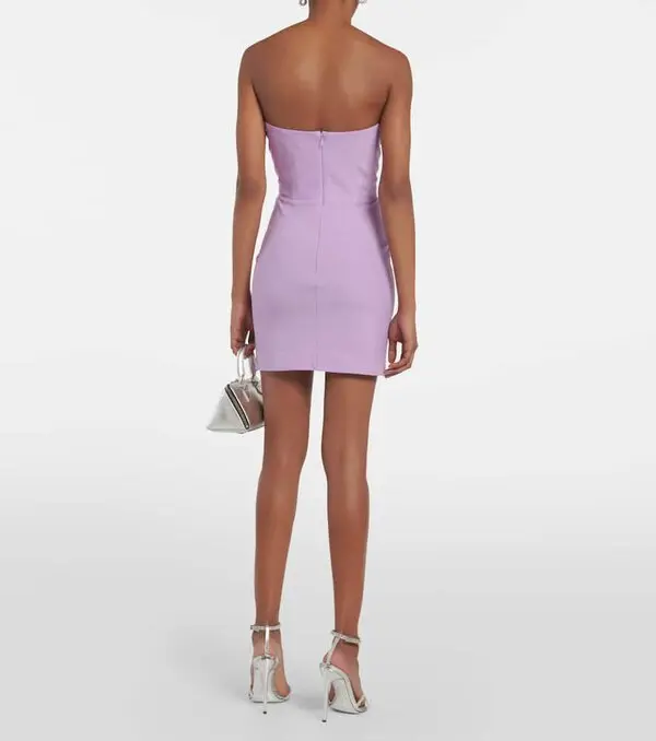 NENSI DOJAKA Cutout Minidress - Purple