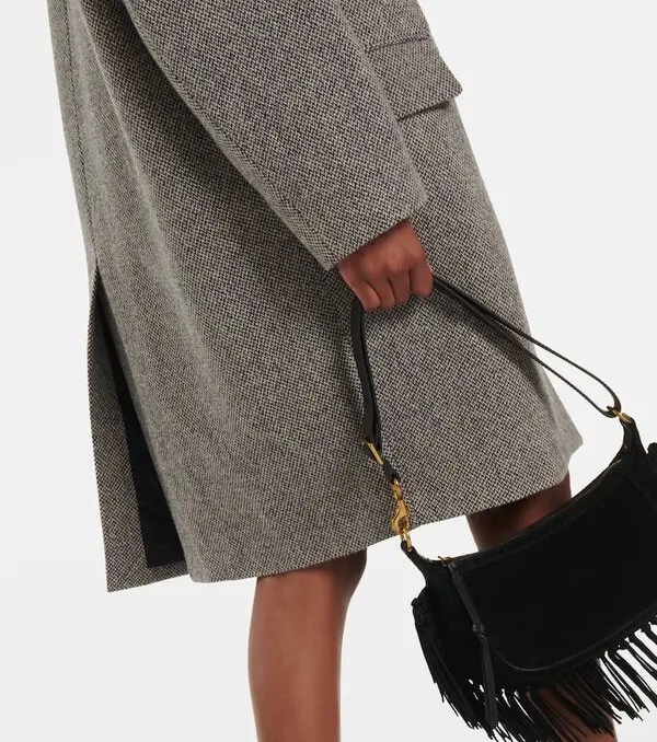 MARANT ETOILE Limizag Wool-blend Coat
