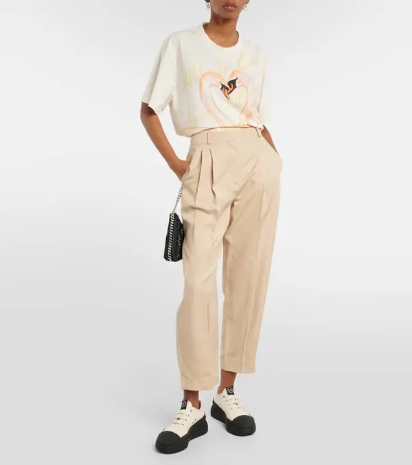 Stella McCartney Loop Canvas Platform Sneakers