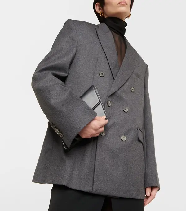 Wardrobe.NYC Double-breasted Wool Blazer