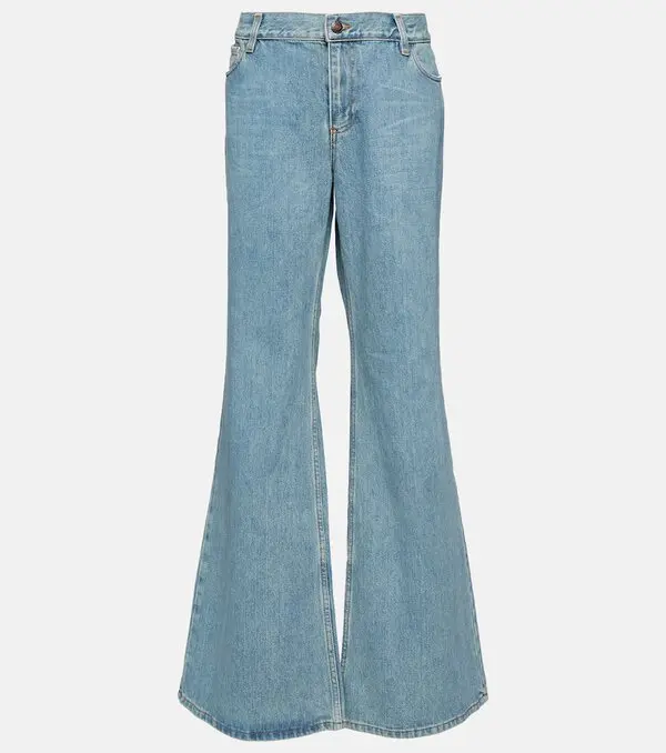 Magda Butrym Low-rise Flared Jeans