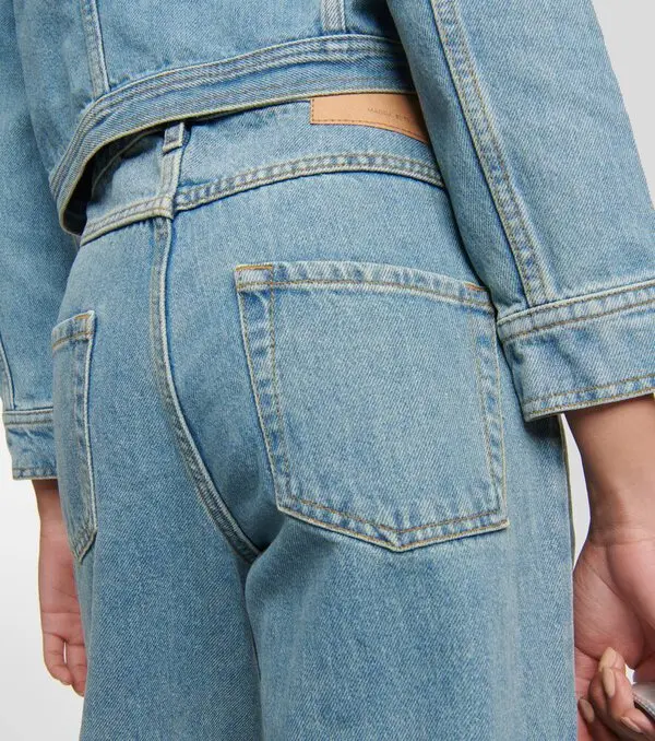 Magda Butrym Low-rise Flared Jeans