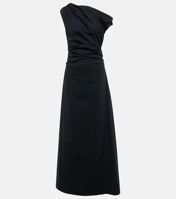 Staud Maxi Phare Cotton Poplin Gown