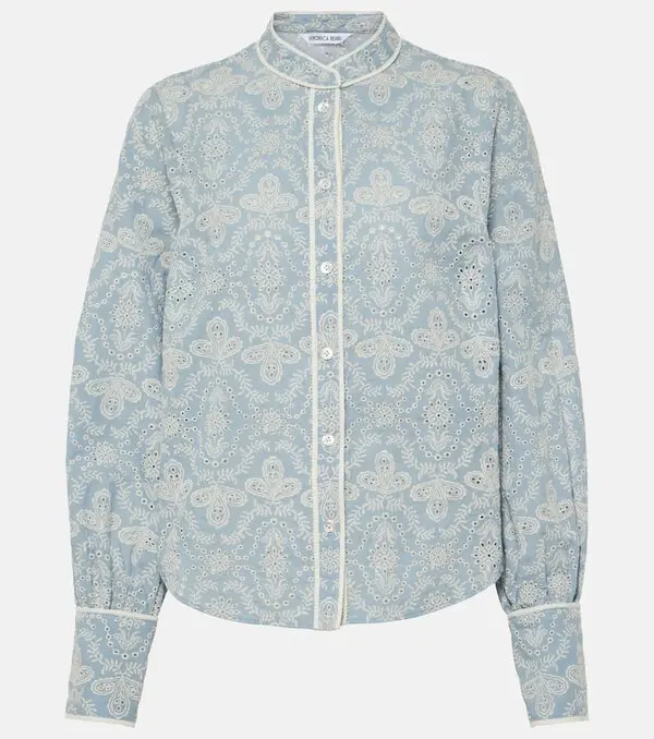 Veronica Beard Thorp Cotton Blouse
