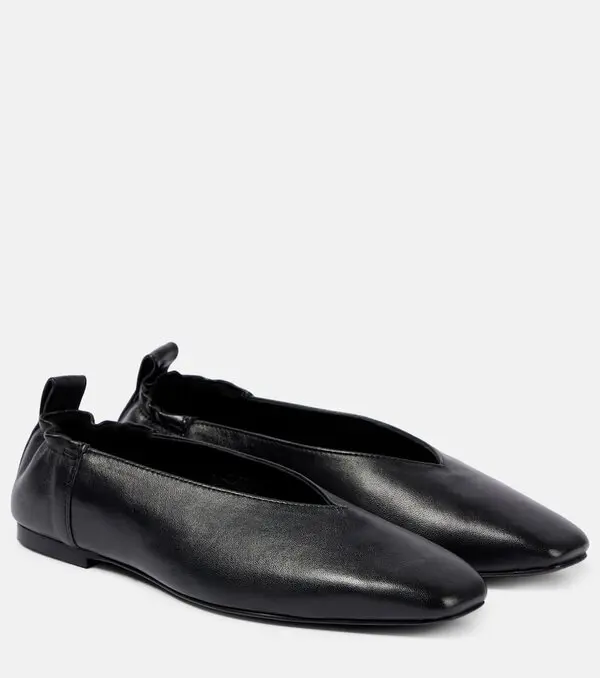 A.emery Briot Leather Ballet Flats