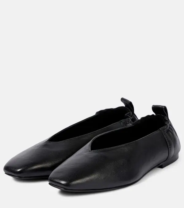 A.emery Briot Leather Ballet Flats