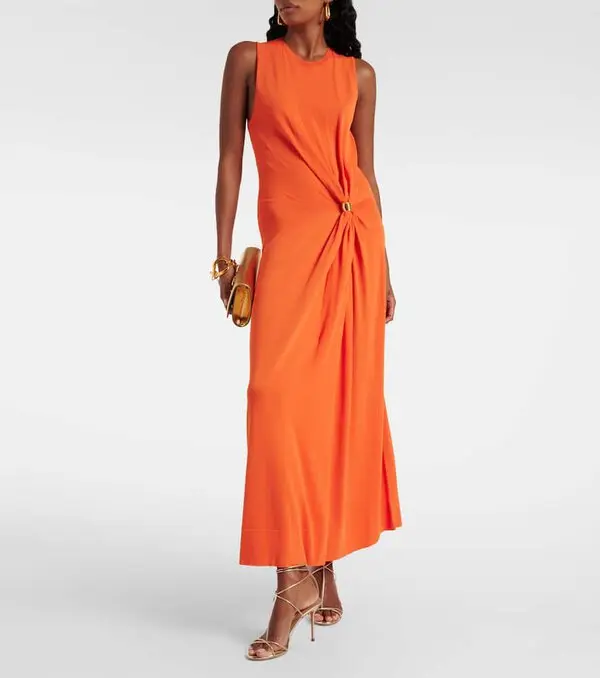 Altuzarra Saralien Gathered Maxi Dress