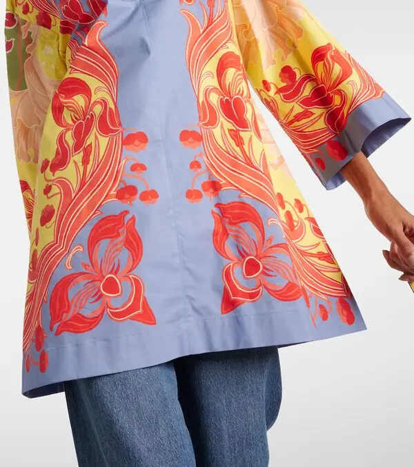 Etro Printed Cotton-blend Shirt