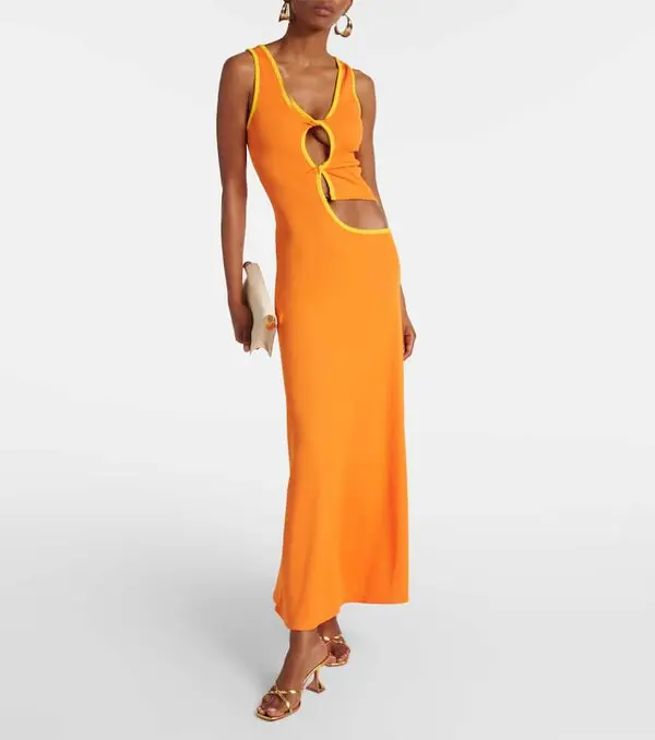 Christopher Esber Open Twist Maxi Dress