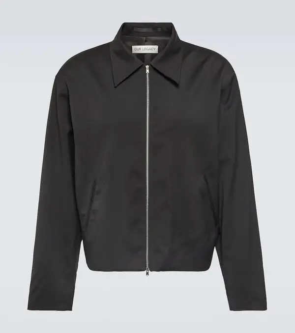 Our Legacy Worsted Wool Jacket - Black