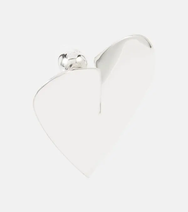 Alaïa Le Coeur Earrings - Silver