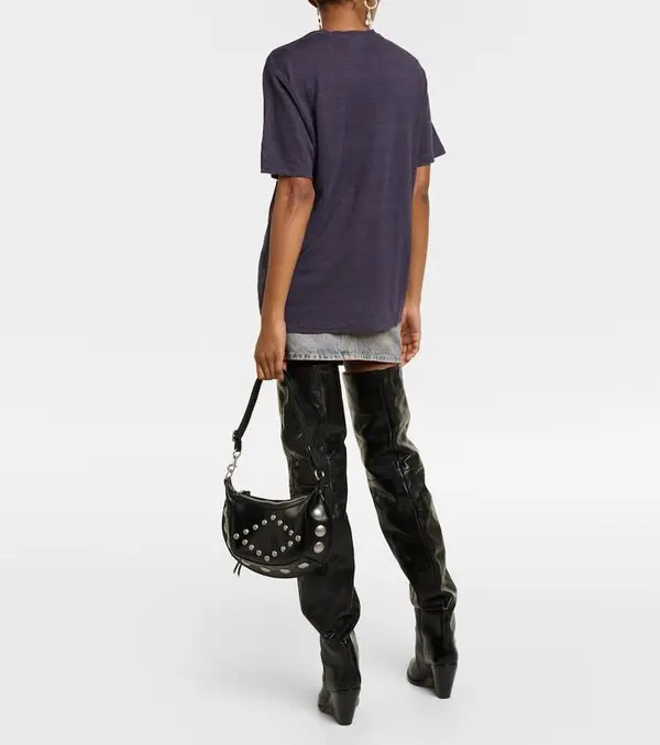 MARANT ETOILE Zewel Logo T-shirt - Blue