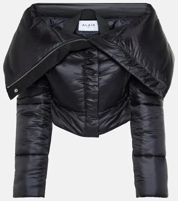 Alaïa Cropped Puffer Jacket